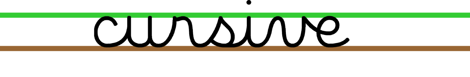 Ecrire en cursive - Maternelle Éducatif