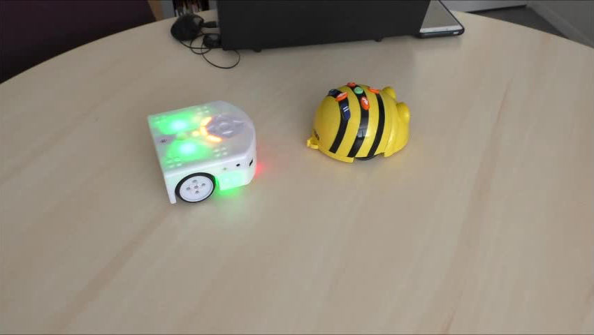 Thymio mode préenregistré : vert - Maternelle Éducatif