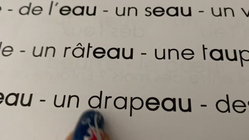 FICHE 69 Ludo Texte 20 Son au/eau - Maternelle Éducatif