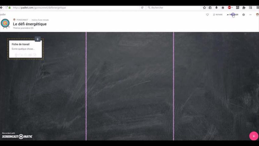 Tutoriel Padlet (mur collaboratif) - Vidéo - ScolaWebTV (1) - Maternelle Éducatif